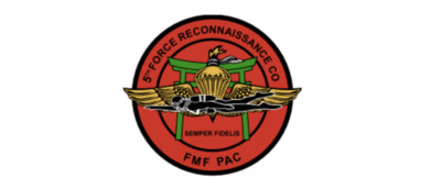 4" us marine corps 5th force recon fmfpac bumper sticker decal usa made ...