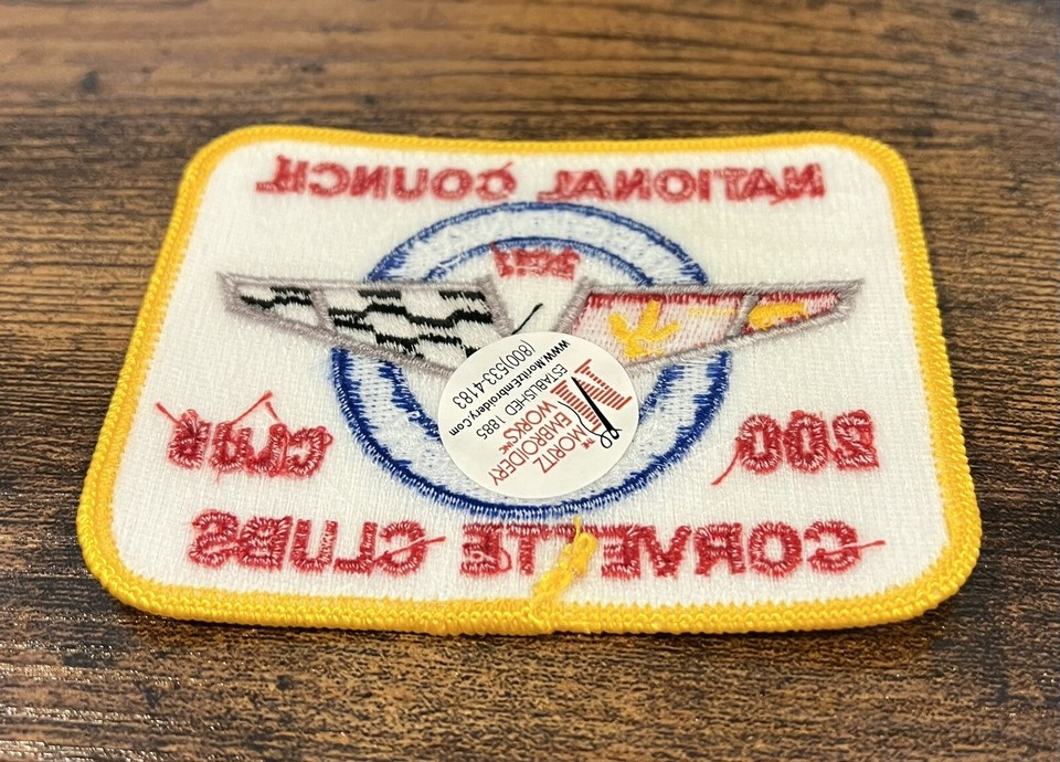 National Council Corvette Clubs 200 Club Regional Champion 2014 Patch ...