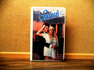 SPLASH (VHS 1984) Tom Hanks, Daryl Hannah, John Candy, Shecky Green ...