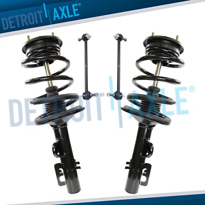 Front Struts w/Springs Sway Bars for 2005-2007 Ford Five Hundred ...