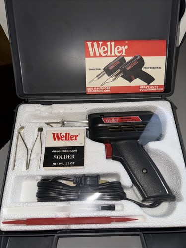 Weller 140/100 Watts Professional Soldering Dual-heat Gun - Black | eBay