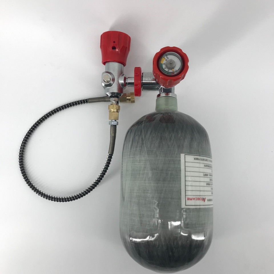 Acecare 2L ce Paintball Tank 30Mpa 300bar Carbon Fiber Air Tank PCP ...