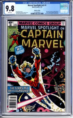 MARVEL SPOTLIGHT v2 #1 CGC 9.8 WP NEWSSTAND NO ISSUE NUMBER ERROR ...