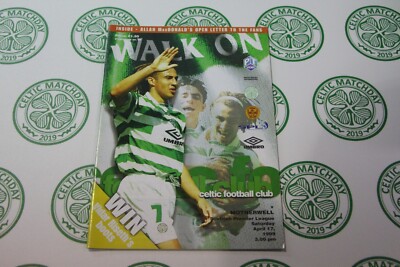 Celtic v Motherwell 1999 | eBay UK