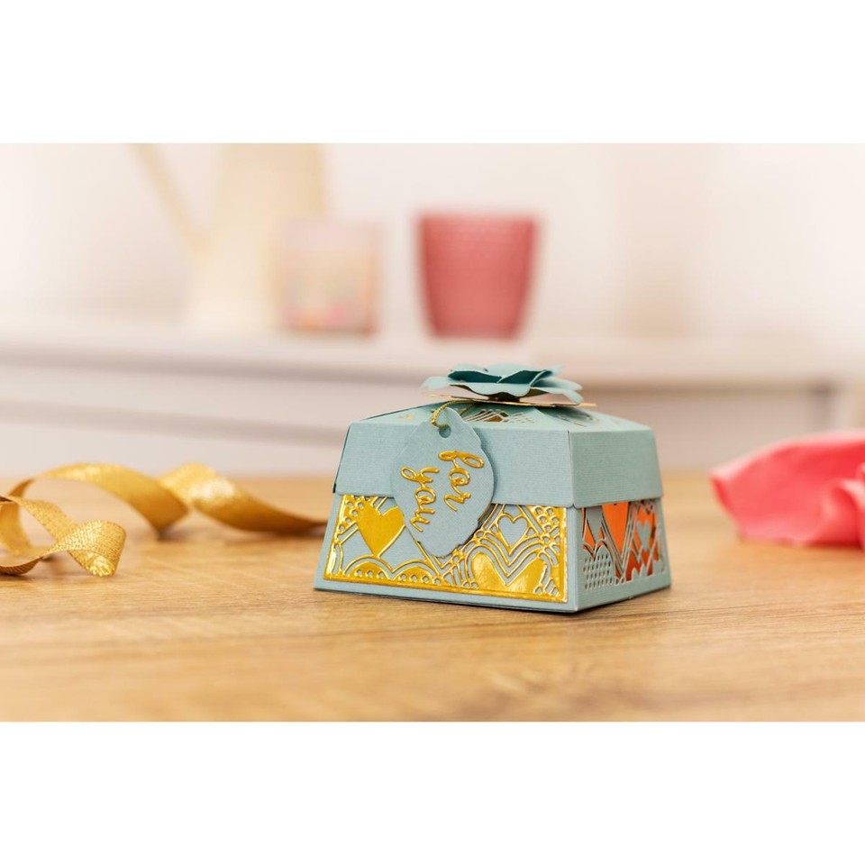 Crafters Companion - Gemini Favour Box Dimensional Dies - Cutting Dies ...