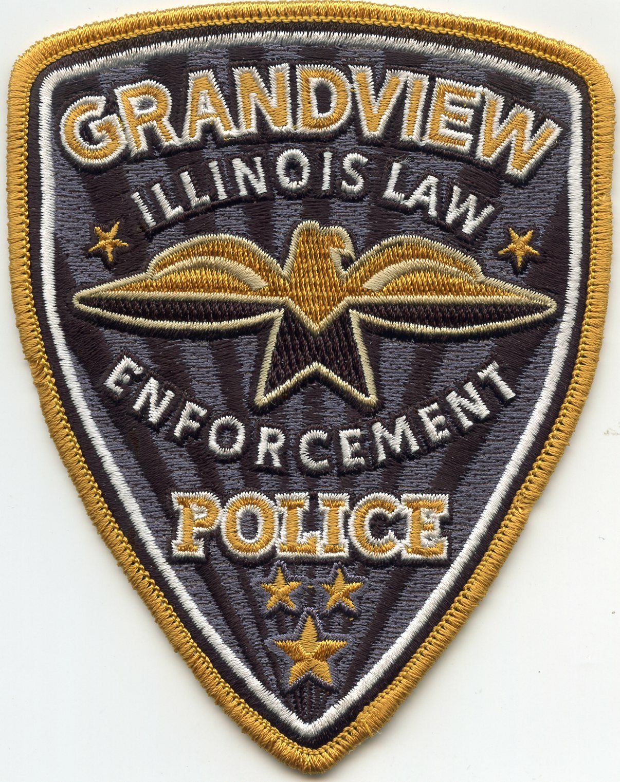 GRANDVIEW ILLINOIS IL POLICE PATCH | eBay
