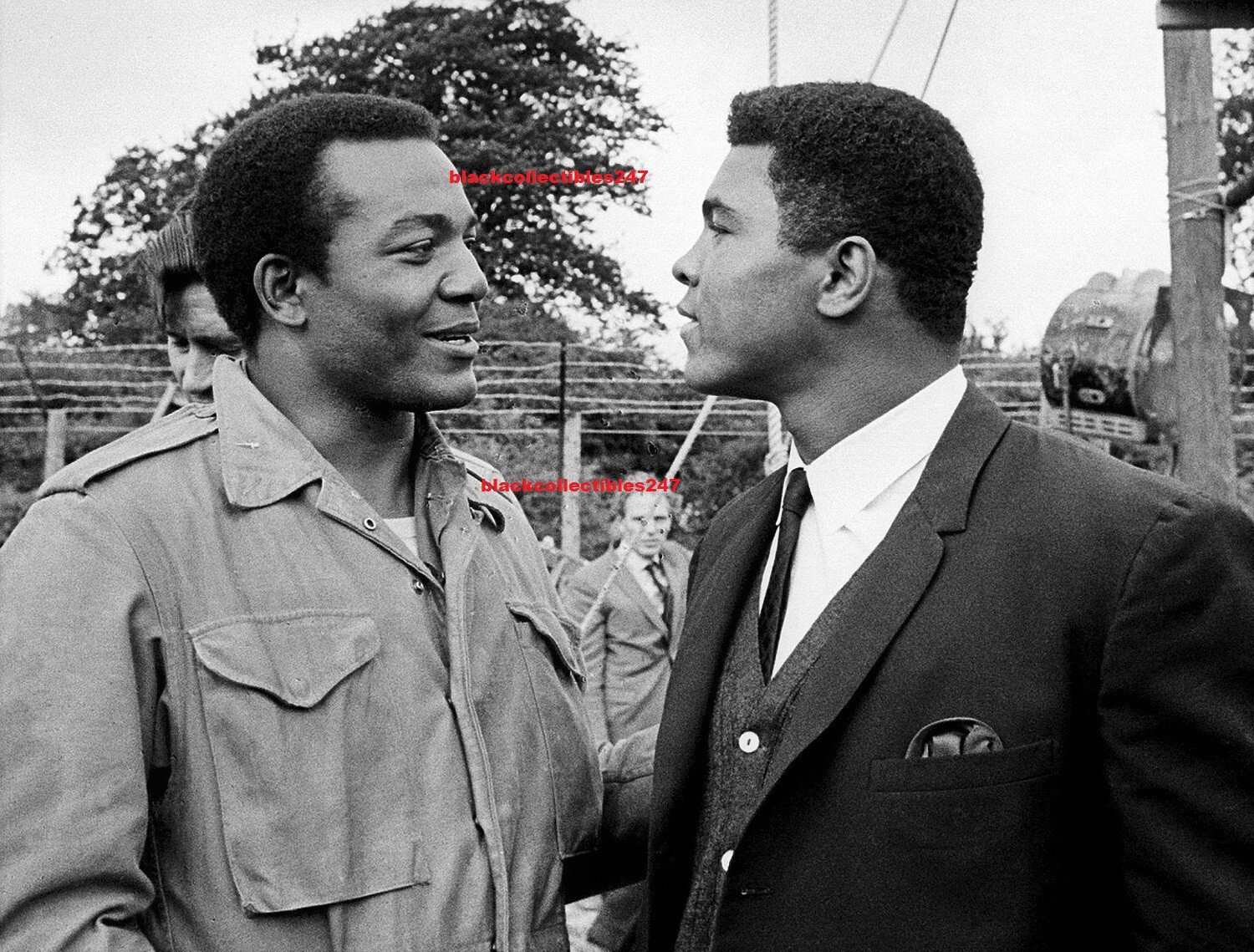 Jim Brown Photo 5x7 Muhammad Ali Civil Rights Collectibles Memorabilia ...