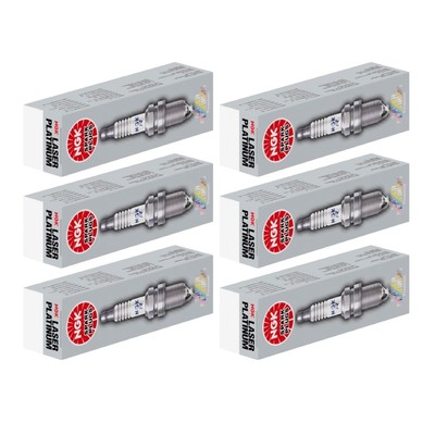 NGK set of 6 Laser Platinum Spark Plugs 95712 LZFR6AP11GS fits BMW 3 ...