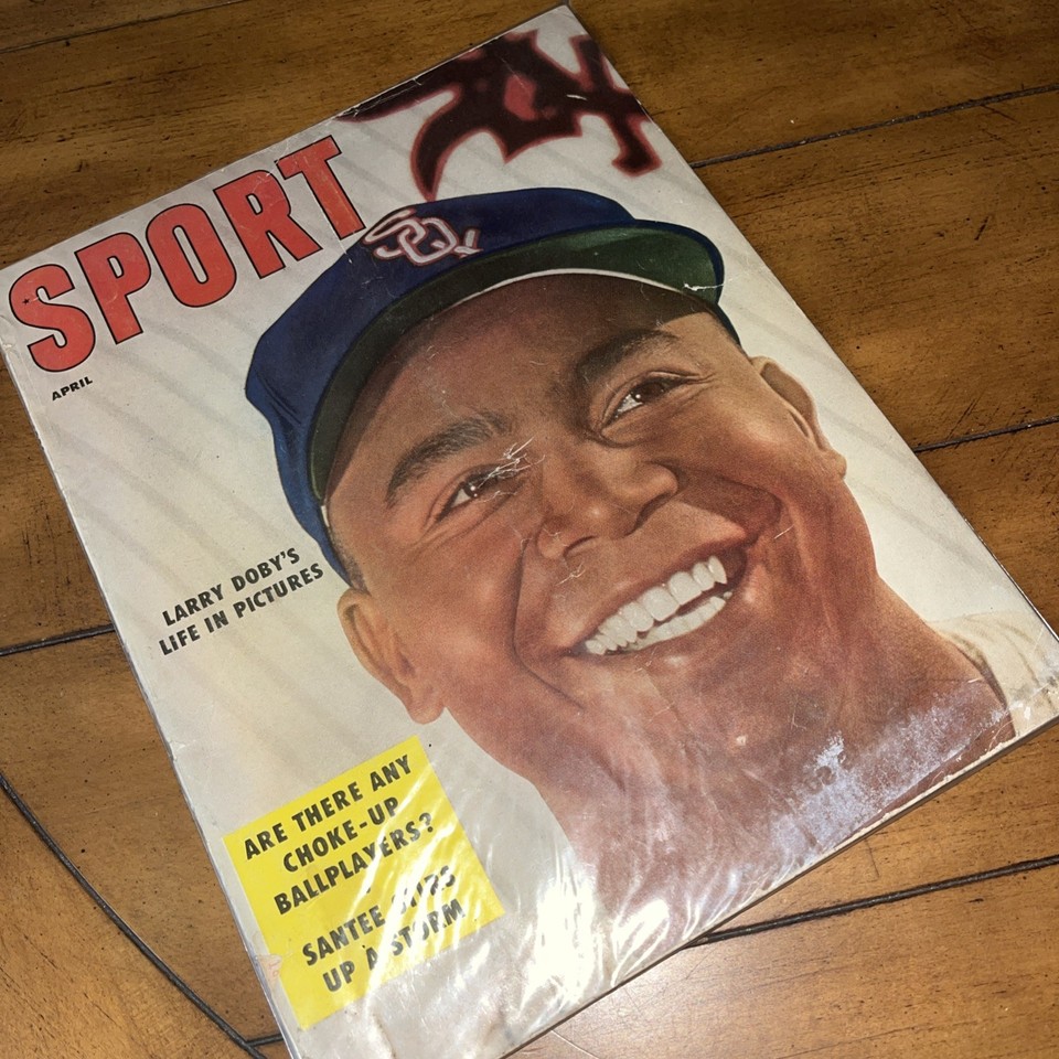 VINTAGE 1956 SPORT MAGAZINE - LARRY DOBY COVER | eBay