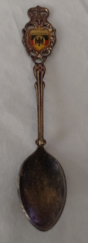 VINTAGE SOUVENIR SPOON WITH ENAMAL DESIGN DEUTSCHLAND (GERMANY) | eBay