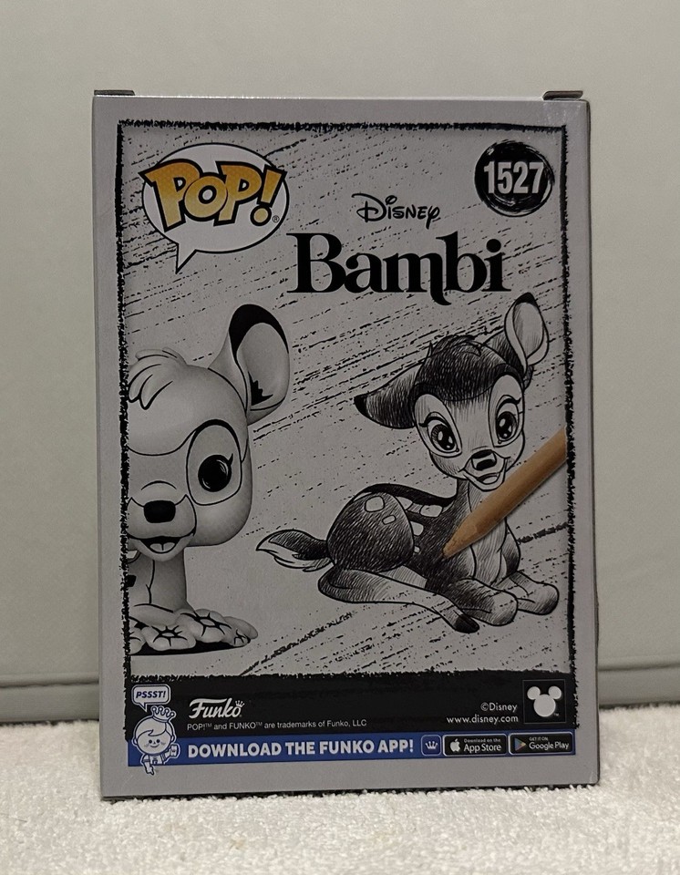 Funko Pop! Vinyl: Disney Bambi #1527 Sketched New In Box | eBay