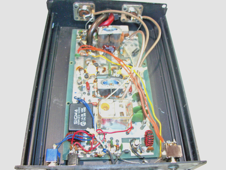 HAM RADIO AMPLIFIER 125 EXP 150 wattS 40 - 10 meter Linear Amplifier ...