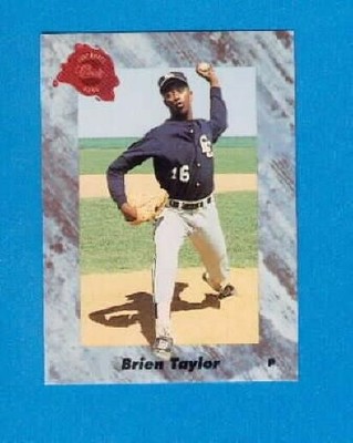 1991 Classic Baseball Promo Card BRIEN TAYLOR New York Yankees | eBay