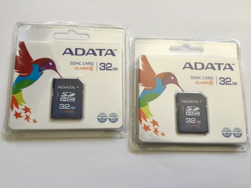2pcs 32gb NEW ADATA SDHC SECURE DIGITAL MEMORY CARD for SDHC cameras,CAM | eBay