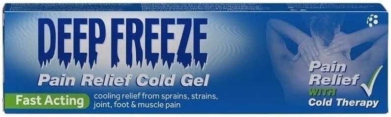Deep Freeze Pain Relief Cold Gel - Relief From Muscle Discomfort - 35g ...