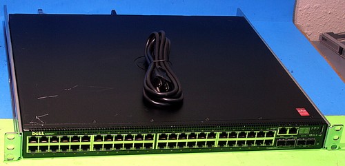 Dell NETWORKING N3048P 48-Port PoE+ Network Switch w/ Dual Power Rack ...