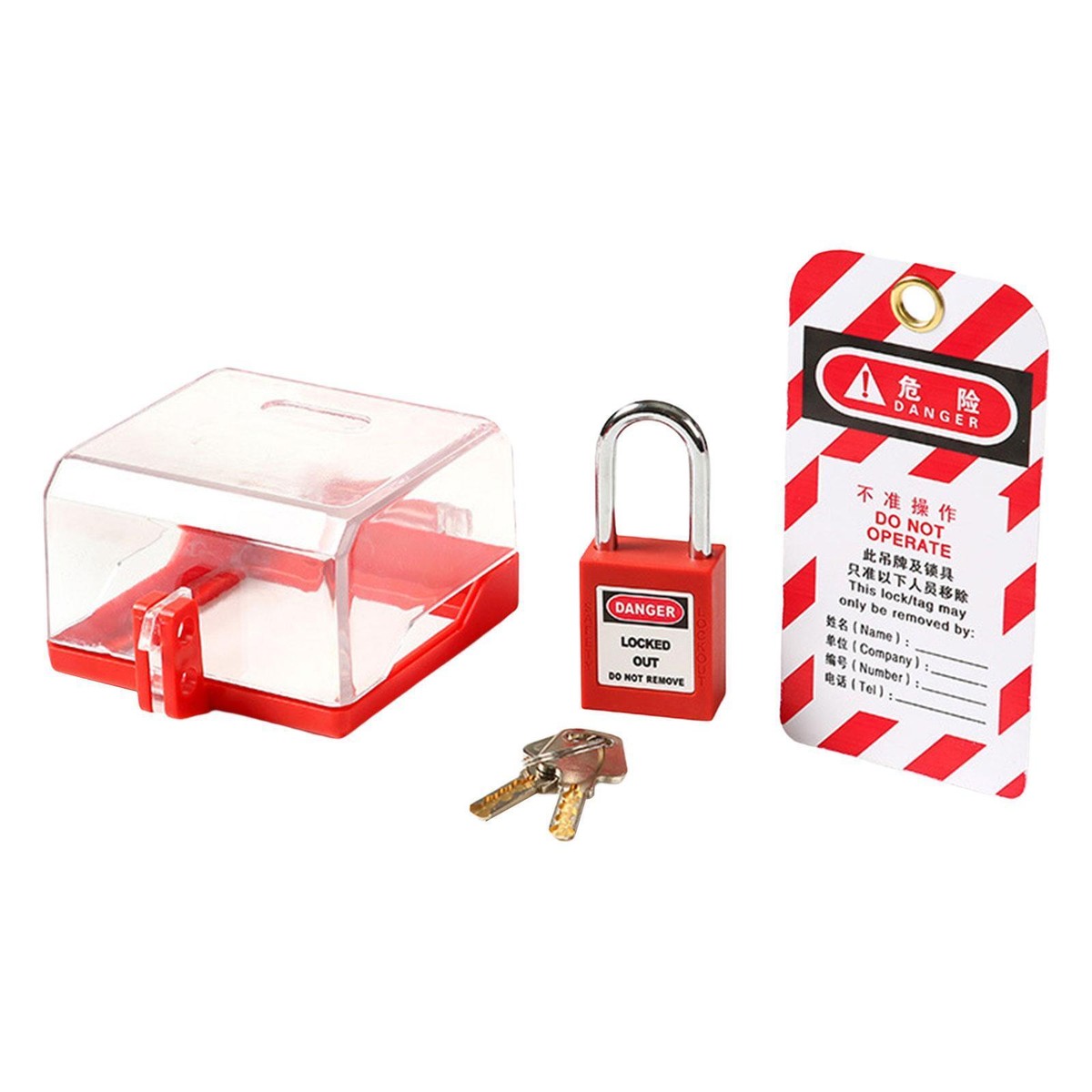 Wall Switch Lockout Cover