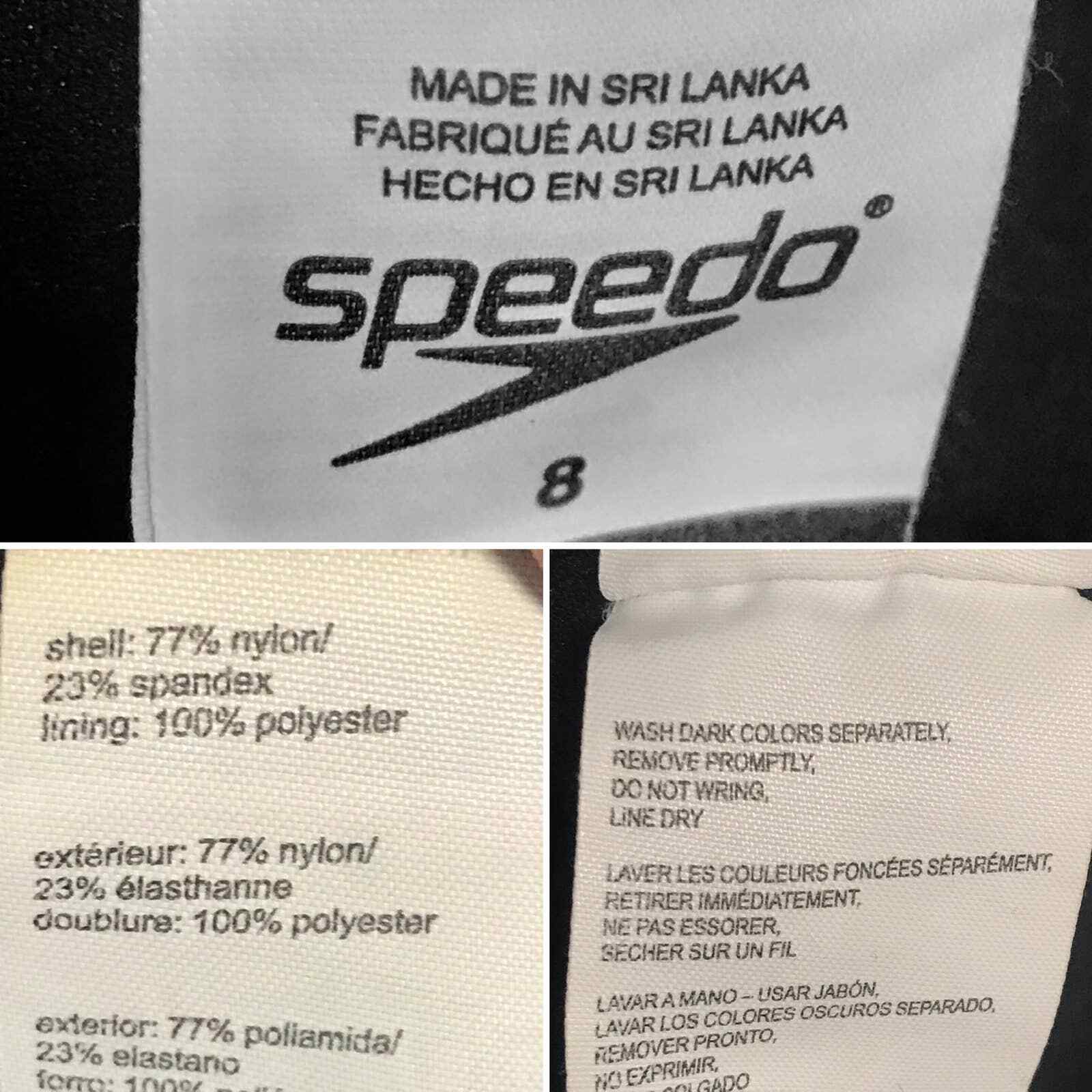 Speedo Swimwear Women's One Piece Swimsuit Side Ruchi… - Gem