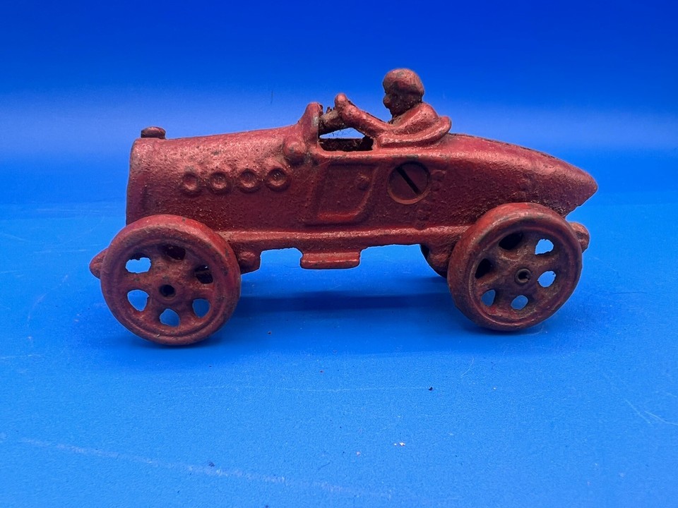 A.C. William? Boat Tail Racer Cast Iron Vintage 1920's - 1930's Racing ...