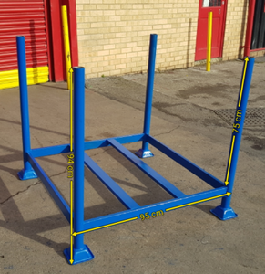 Steel Stillage,metal post pallet, stackable, post pallet, heavy duty | eBay