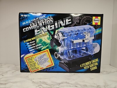 Haynes Build Your Own Internal Combustion Engine 4 Cylinder Model Kit ...