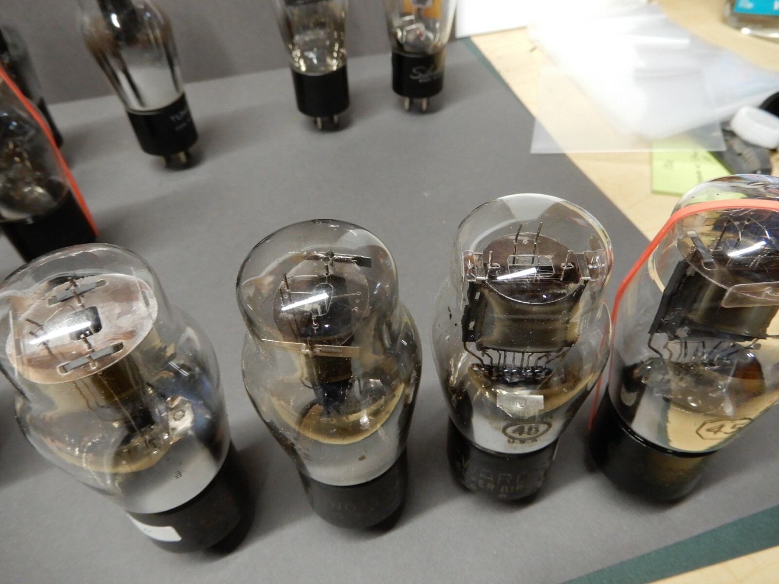 Type 45 Vacuum Tubes Testing LOW! Sold AS IS Qty 4 ST Shape | eBay
