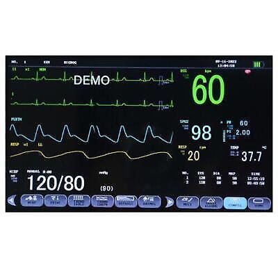 10" Veterinary Patient Monitor Multi-Parameter ECG SPO2 NIBP PR TEMP ...