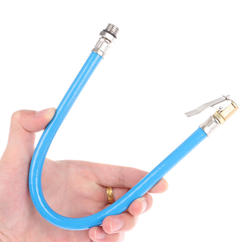 Car Air Rubber Hose Copper Lock Clip Tire Inflator Air Compressor Tyre ...