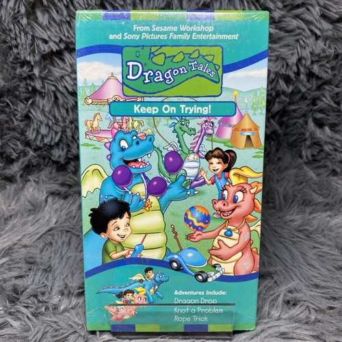 Dragon Tales: Volume 5 Keep On Trying VHS Tape 2001 Kids Cartoon ...