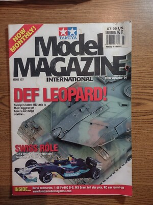 Tamiya Model Magazine International Issue 107 SEP 2004 DEF LEOPARD! | eBay