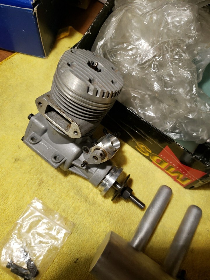 MDS Engine - MDS 148 RC Motor With Pitts Muffler - N24 | eBay