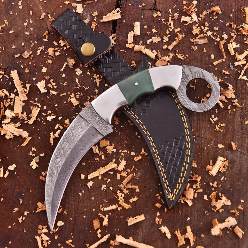 SHARD®™HAND FORGED Survival Karambit Knife Unique Design Perfect for ...