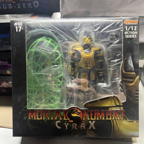 Mortal Kombat Cyrax 1:10 Scale Action Figure by Storm Collectibles ...
