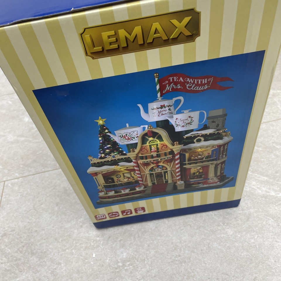 Lemax 35018 - Santa's Wonderland - Sights & Sounds: Tea with Mrs. Claus ...
