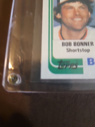 Vintage 1982 Topps Cal Ripken Bob Bonner Jeff Schneider Rookie Card ...