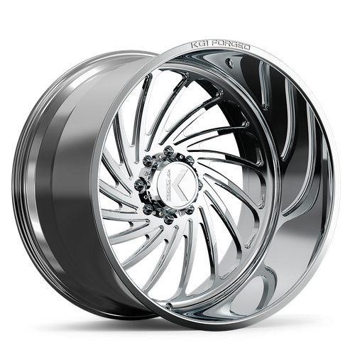 24x16 KG1 Forged KF023 Bender Polished RIGHT DIRECTIONAL Wheel 6x5.5 ...