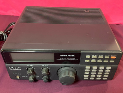 RARE! Radio Shack DX-394 LSB-USB-AM-CW General Coverage Communications ...