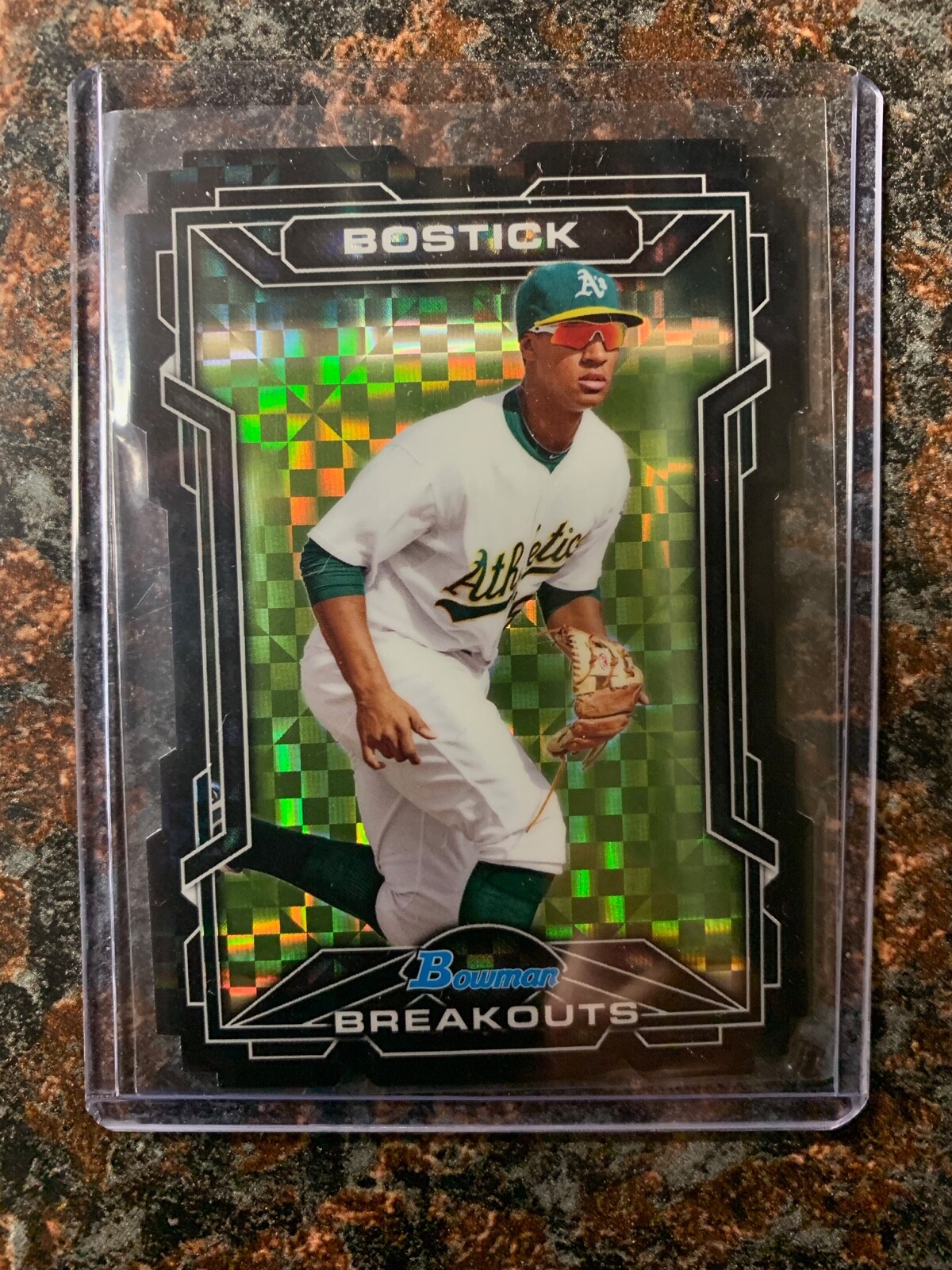 Chris Bostick RC 2013 Bowman Draft Scout Breakouts Die Cut X-Fractor # ...