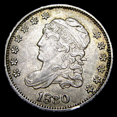 1830 Capped Bust Half Dime ---- Stunning Condition Type Coin ---- #026U ...