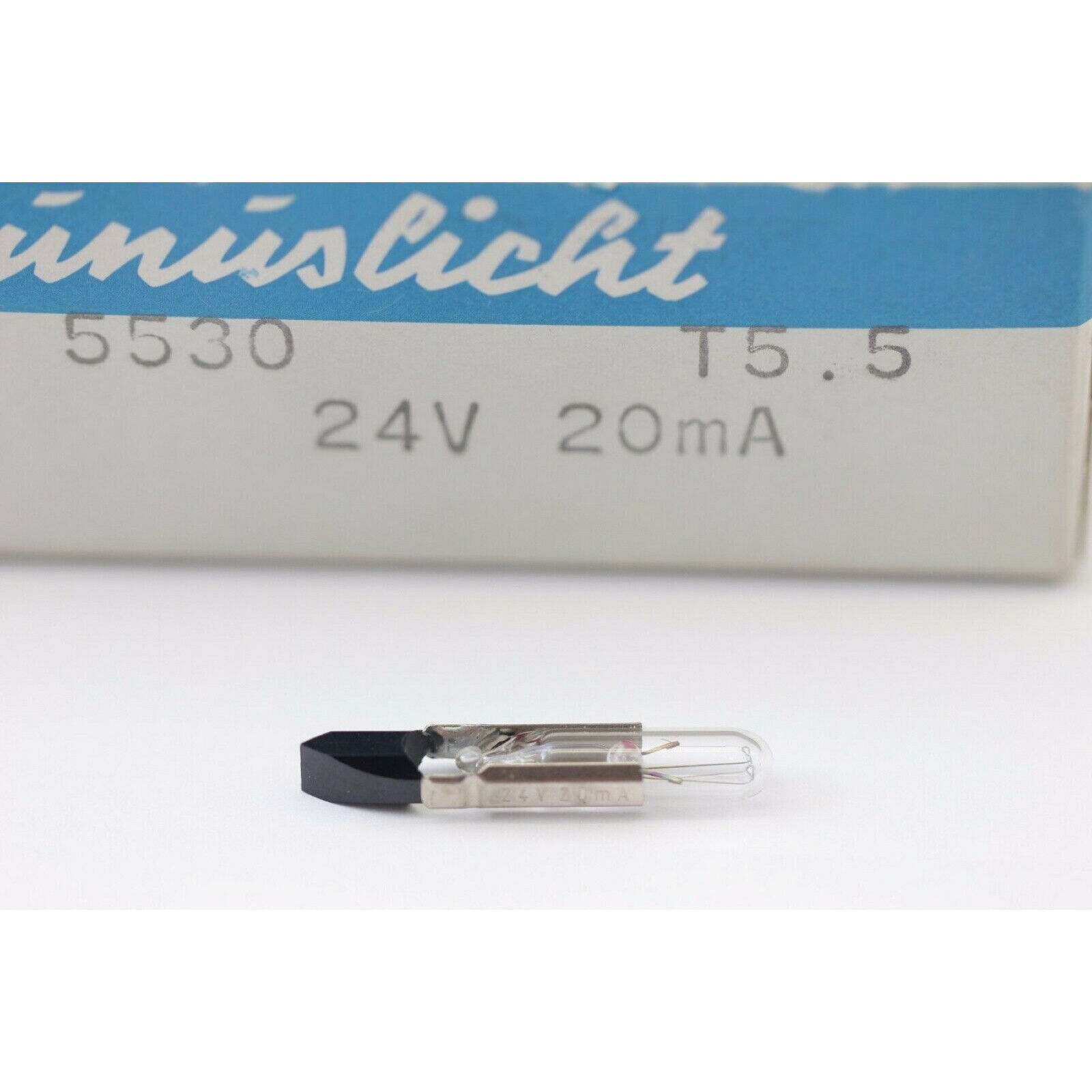 1 x DIAL BULB. BULB 24V 20 mA. T5.5. 30 x 5.3mm. RA30/2 | eBay