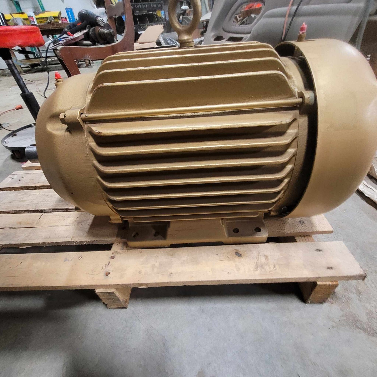 BALDOR RELIANCE SUPER E Electric Motor 15 HP Frame 254TC 5 Avail Will ...