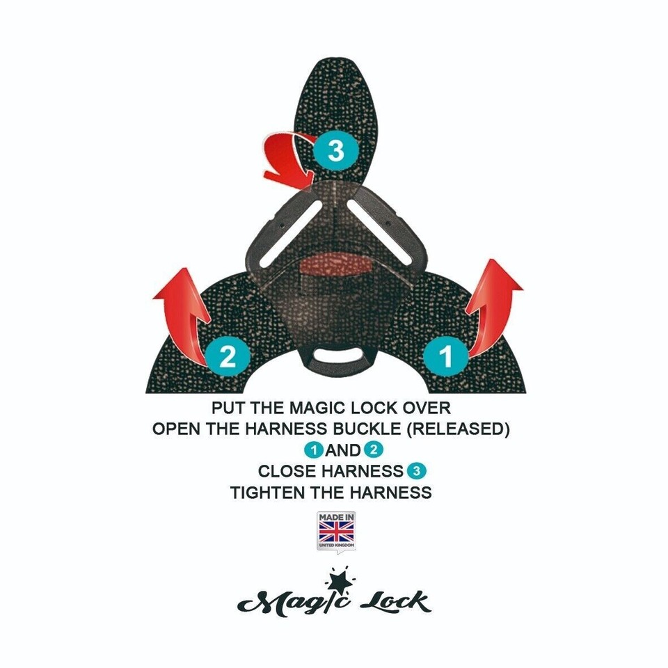 Magic Lock Anti escape system for kids car seat. Stops children for ...