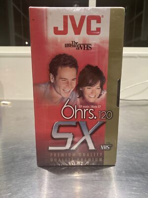 BRAND NEW SEALED—JVC VHS EP Mode 6HS SX | eBay