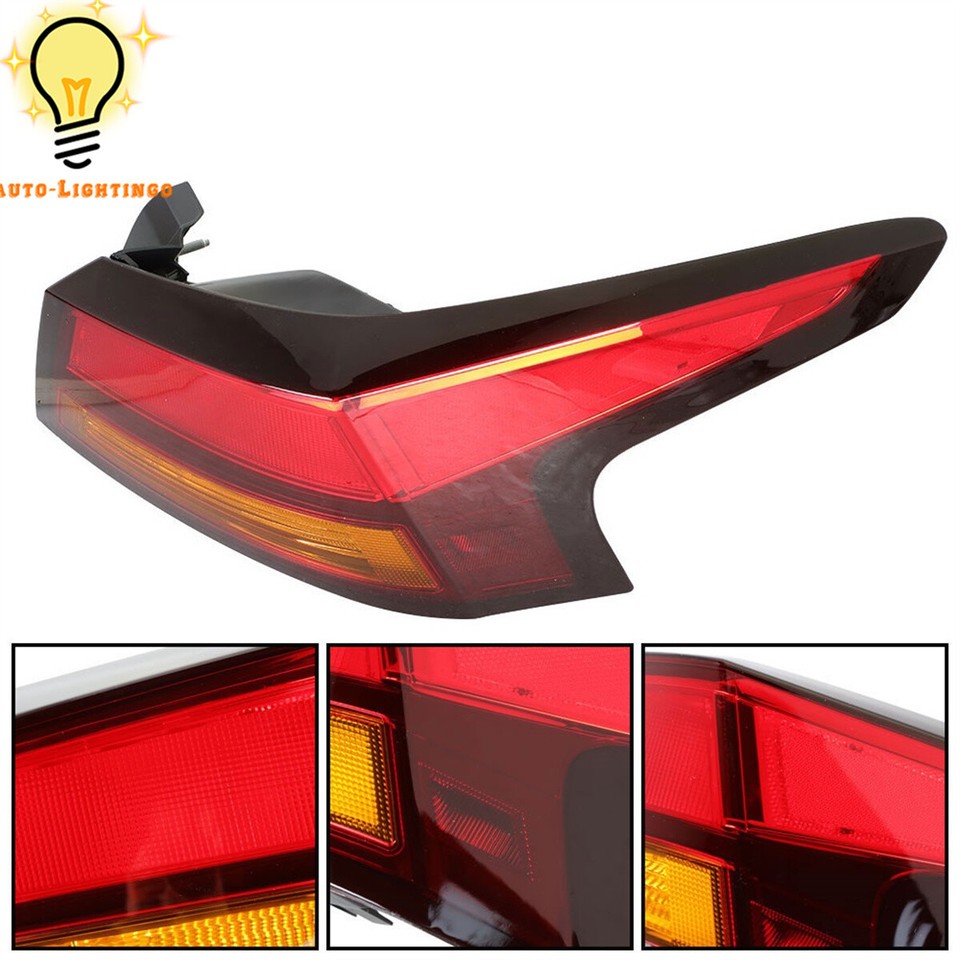 For Nissan Altima 2019 2020 Left&Right Side Quarter Mounted Tail Lights ...