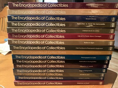Time Life books COMPLETE SET Encyclopedia of Collectibles 16 Hardcovers ...