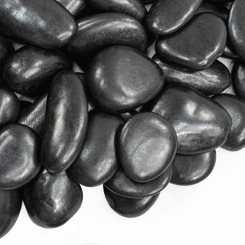 5-40 lbs Large River Rocks Bulk Polished Pebble Natural 2-3 Inch Stone ...