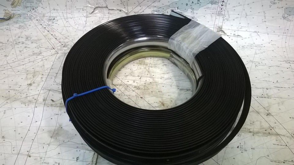 Boaters' Resale Shop of TX 2404 2522.01 RUB RAIL 1" x 100' INSERTS FOR ...