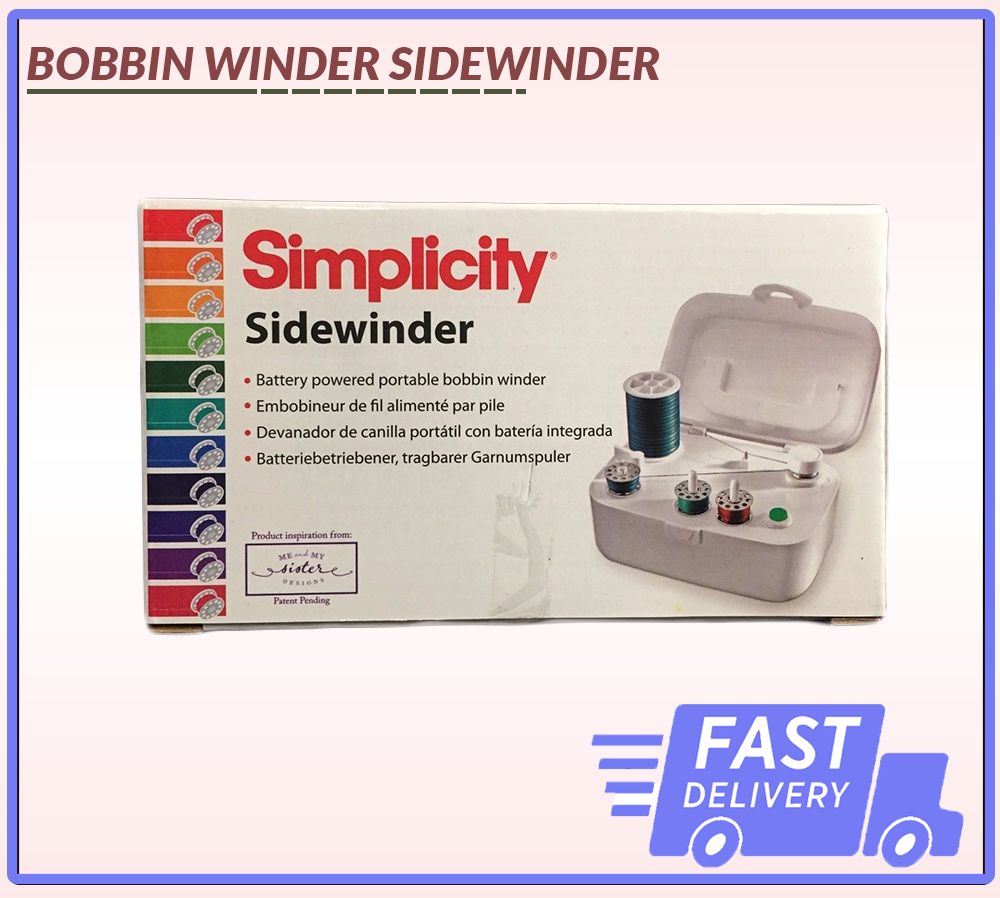 Simplicity Battery Operated Sidewinder Portable Bobbin Winder for sale ...