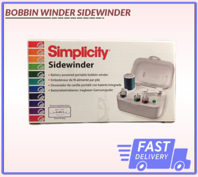 BOBBIN WINDER SIDEWINDER PORTABLE SIMPLICITY BRAND NEW UK SELLER FAST ...