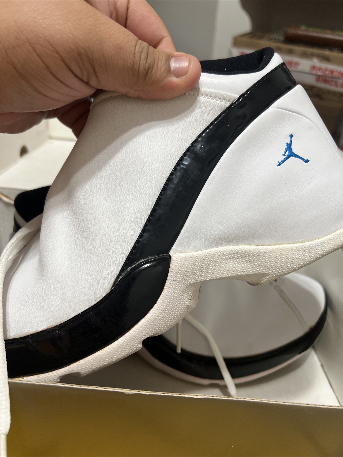 Size 9 - Jordan Jumpman Team J White Black for sale online | eBay
